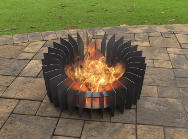 Round Plate Parts Fire Pit V3. – Metal Medic